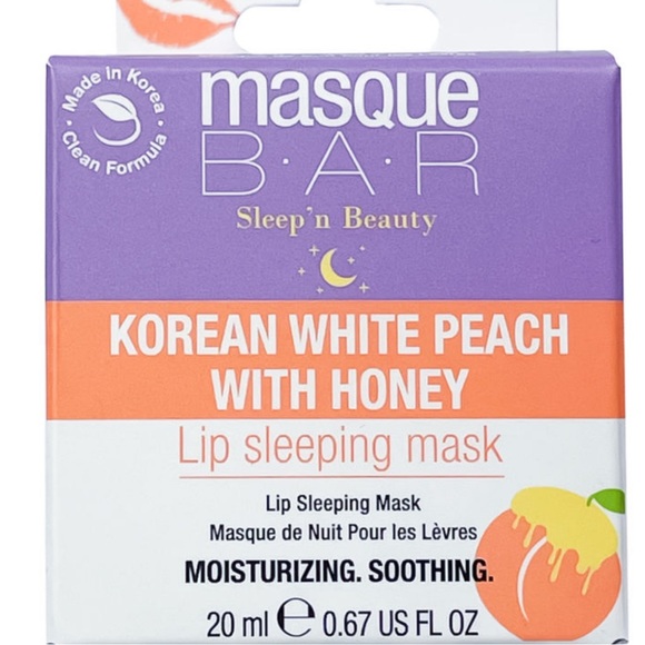 Masque Bar | Makeup | Masque Bar Korean White Peach Honey Lip Sleeping ...